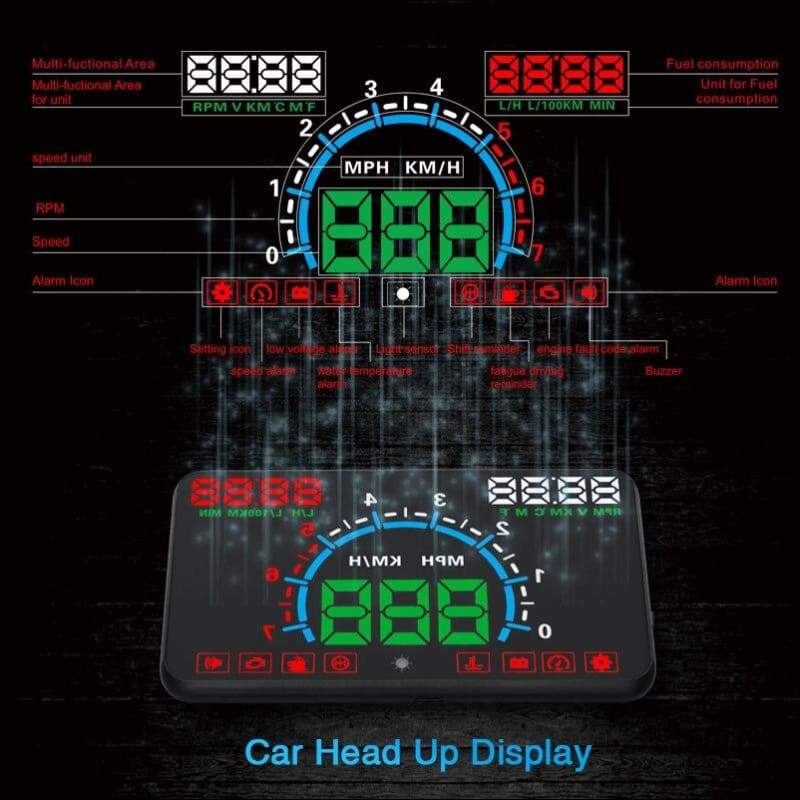 Front Windshield Digital Car Projector – islandshinemobiledetailing